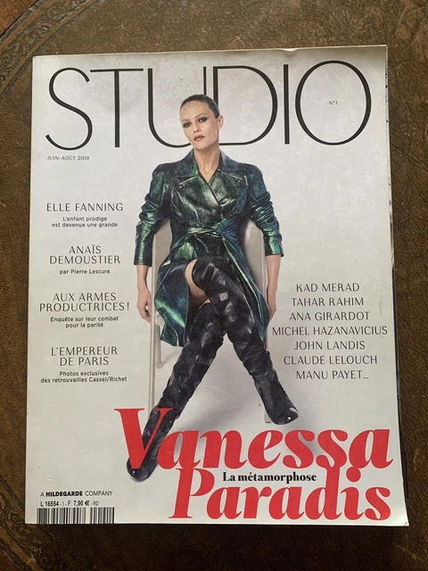 STUDIO MAGAZINE Nº 1 Été 2018 Vanessa Paradis#Anaïs Demoustier#Ana ...