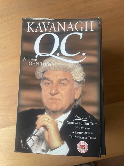 KAVANAGH QC SERIES 1 VHS Box Set - 4 Tapes. John Thaw Carlton Video £6. ...