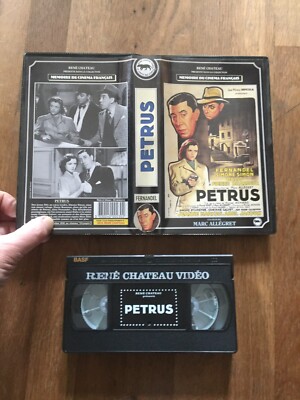 CASSETTE VIDEO VHS CINEMA RENE CHATEAU PETRUS fernandel pierre brasseur 0 EUR 5,00 - PicClick IT