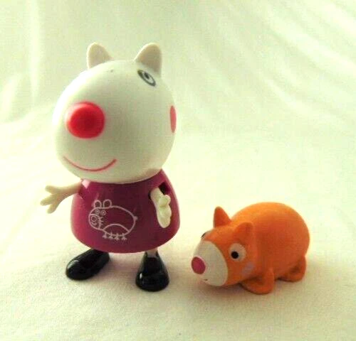 PEPPA PIG - Suzy Sheep Posable Figure And Pet Hamster £1.99 - PicClick UK