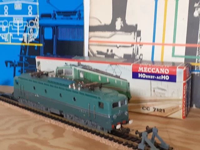 HORNBY MECCANO HO& - Locomotive électrique type CC 7121 , de la SNCF ...