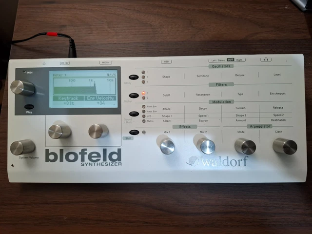 WALDORF BLOFELD VIRTUAL Analogue Wavetable & FM Synthesiser £198.30 ...