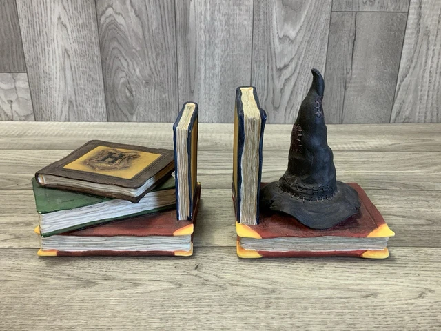 HARRY POTTER Collectible Limited Edition Sorting Hat Bookends Set ...