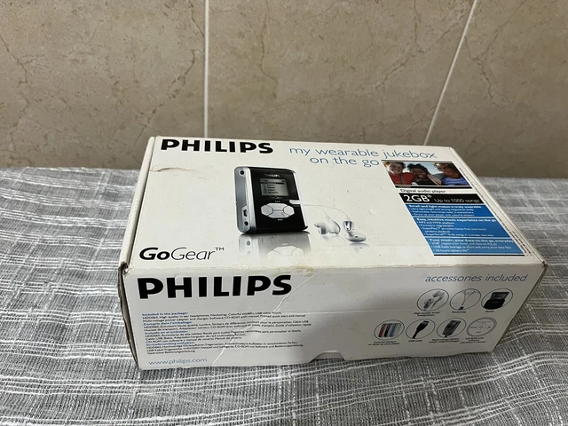 PHILIPS 2GB DIGITAL walkman music player. Go Gear Hdd065/05 ( Faulty ...