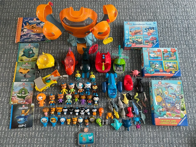 CBEEBIES OCTONAUTS TOY bundle HQ Pod 35 figures GUP R,X,O,B,D,H. Sea ...