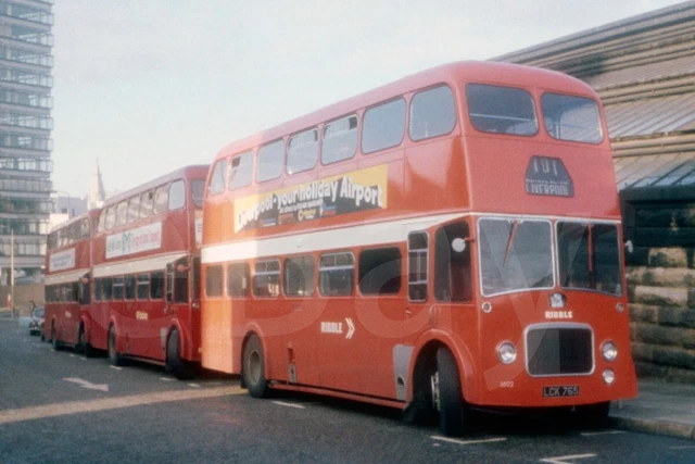 BUS PHOTO - Ribble 1602 LCK765 Leyland Titan PD3 Liverpool Lime Street ...
