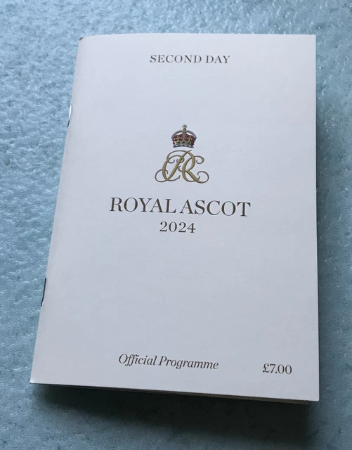 ROYAL ASCOT 2024 Day Two Racecard - Wednesday 19Th June Mint Condition ...
