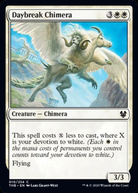 DAYBREAK CHIMERA - Light Play anglais MTG Theros Beyond Death EUR 2,94 ...