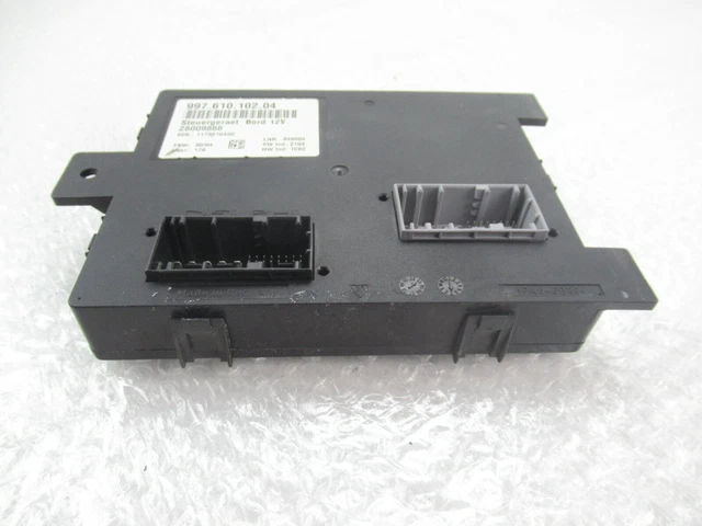 PORSCHE 997 987 control unit ECU on-board power supply BCM 99761010204 ...