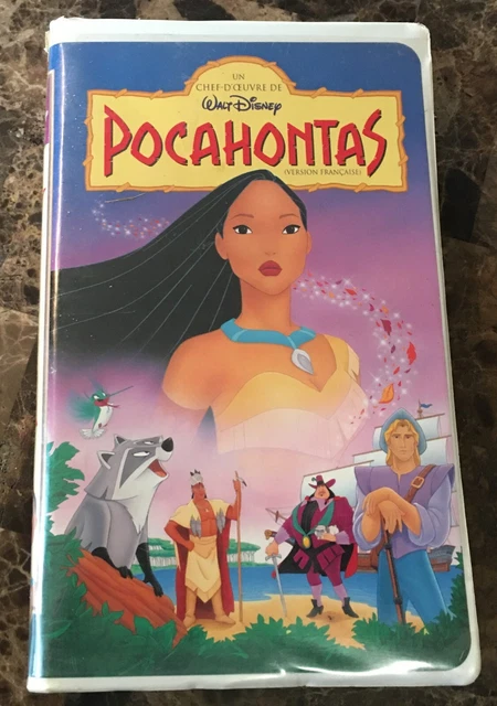 *VHS FRENCH WALT Disney Movie Pocahontas - French Version $7.69 ...