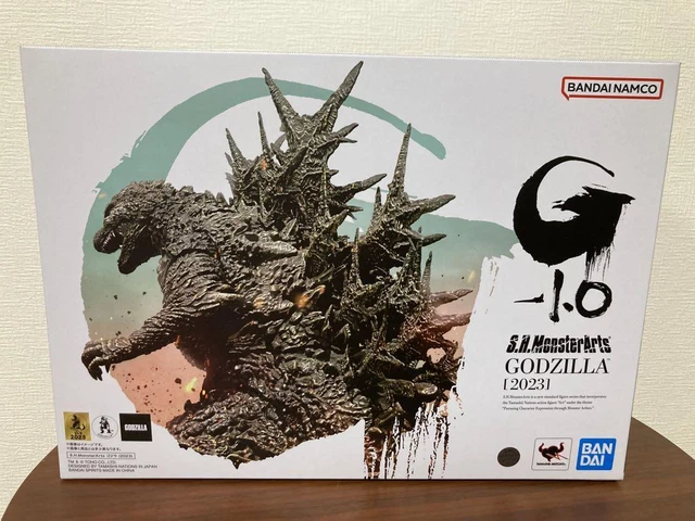 S.H.MONSTERARTS GODZILLA 2023 Godzilla Minus One BANDAI 160mm Figure £ ...