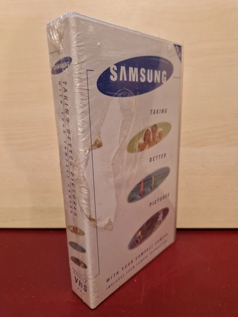 SAMSUNG TAKING BETTER Pictures Photography PAL VHS Video Tape NEW ...
