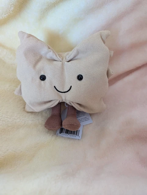 JELLYCAT AMUSEABLE FARFALLE pasta BNWT Rare Retired Cute Pasta Plush ...