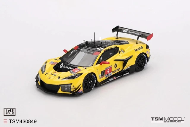 CHEVROLET CORVETTE Z06 GT3.R #4 CORVETTE Racing 2025 Daytona 1:43 ...