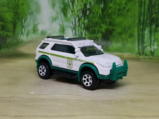 MATCHBOX FORD EXPLORER Forest Ranger Diecast Scale Model - Excellent ...