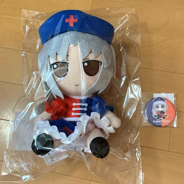 TOUHOU PROJECT FUMO Fumo Eirin Yagokoro Plush Doll 49 Gift With Badge ...