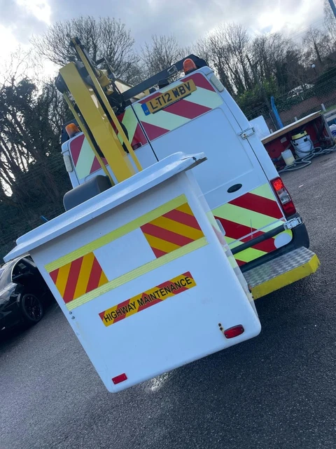 FORD TRANSIT MEWP Access Platform Van Mounted Cherry Picker For Sale £ ...