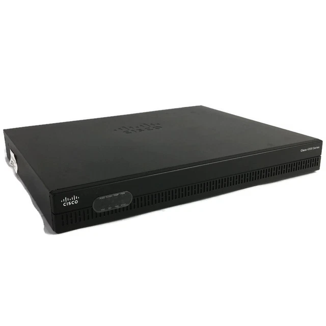 CISCO ISR 4321 V05 Wired Gigabit Ethernet Router ISR4321/K9 + NIM-LTEA ...