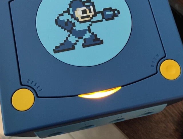 CONSOLE GAMECUBE NINTENDO custom rockman megaman swiss mod pico boot ...