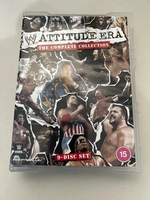 WWE ATTITUDE ERA The Complete Collection - DVD (9 Discs) £45.00 ...