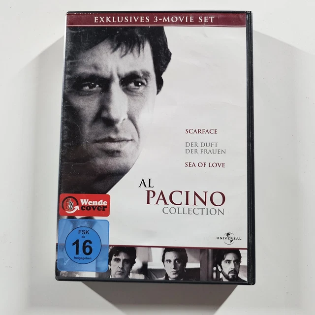 AL PACINO COLLECTION [3 DVDs] (Scarface, Sea of Love, Duft der Frauen ...