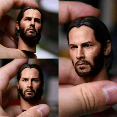 FIGURINE ARTICULÉE HOMME Keanu Reeves en PVC échelle 1/6 taille 12 ...