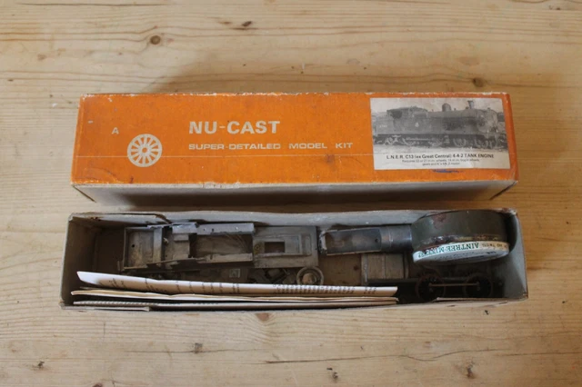 NU-CAST 00 GAUGE White Metal Lner C13 4-4-2T Locomotive To Finish ...