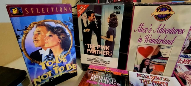 VHS WALT DISNEY / 3 Stooges / Little Rascals / Pink Panther Movie / Tv ...