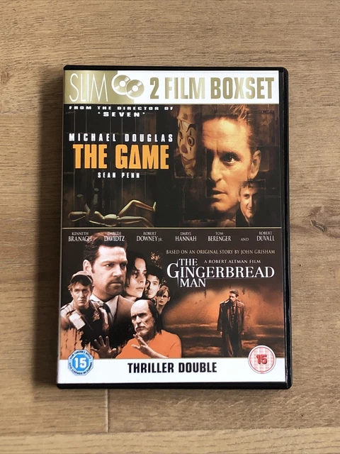 THE GAME/GINGERBREAD MAN DVD (2007) Kenneth Branagh, Fincher (DIR) cert ...