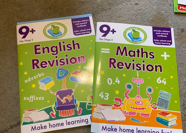 KEY STAGE 2 - Maths And English Revision Age 9 + (set of 2 Books) $4.03 ...