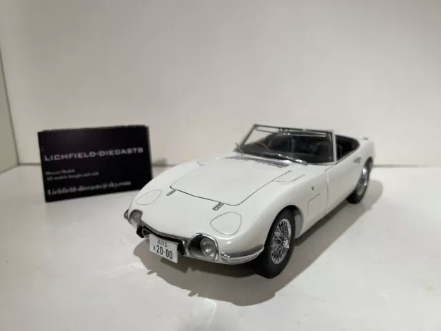 AUTOART 1:18 JAMES Bond Toyota 2000Gt Cabrio You Only Live Twice 78731 V. Rare £249.99 - PicClick UK