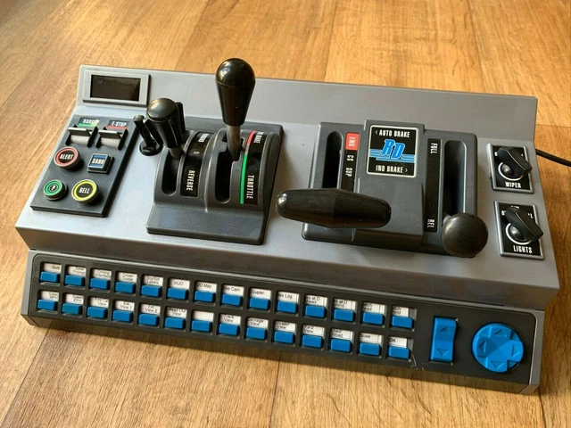 RAILDRIVER DESKTOP TRAIN Cab Controller USB Train Simulator TS2019 ...