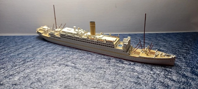 RMS ATLANTIS 1/1250 Waterline Model Ship By Albatros Al39 Royal Mail ...