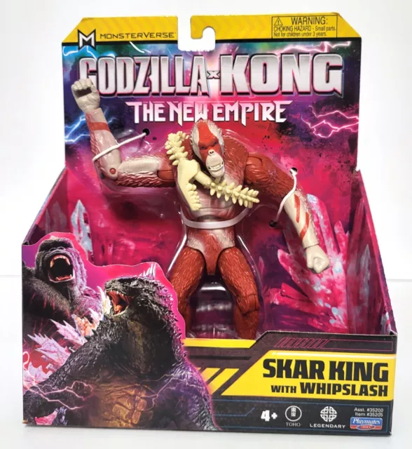 PLAYMATES MONSTERVERSE GODZILLA x Kong New Empire - SKAR KING mit ... PLAYMATES MONSTERVERSE GODZILLA x Kong New Empire - SKAR KING mit ...
