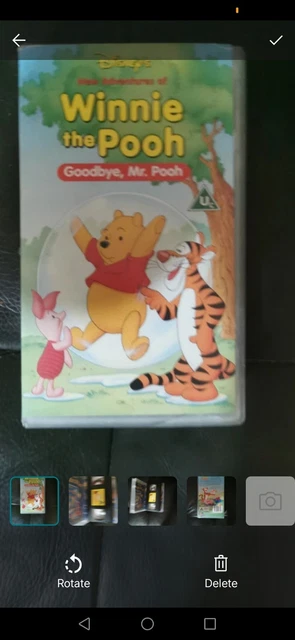 WINNE THE POOH Goodbye Mr Pooh Vhs Video £6.34 - PicClick UK