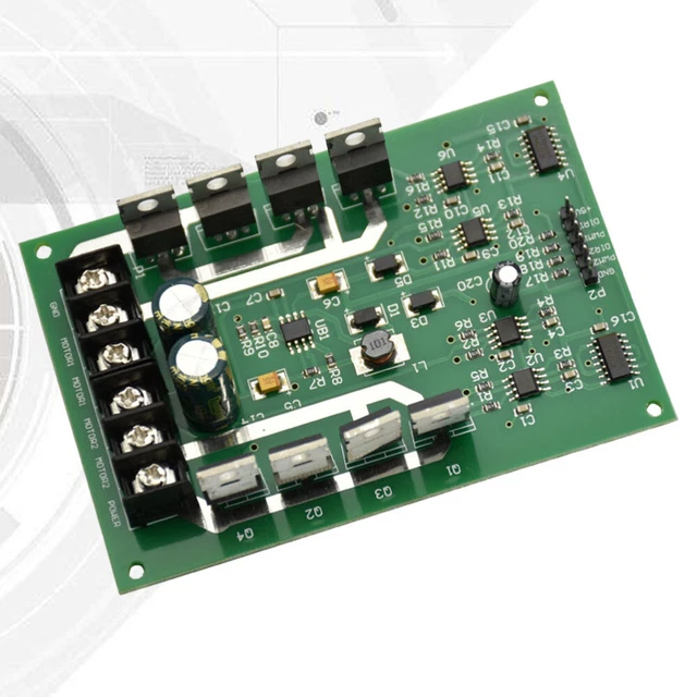 DUAL MOTOR DRIVER Module Board H-Bridge DC MOSFET IRF3205 3-36V 10A ...