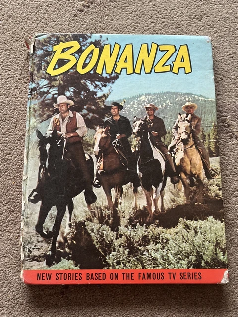 BONANZA-HARD BACK BOOK-BASED On Tv Series-1965-Vintage-Collectable EUR ...