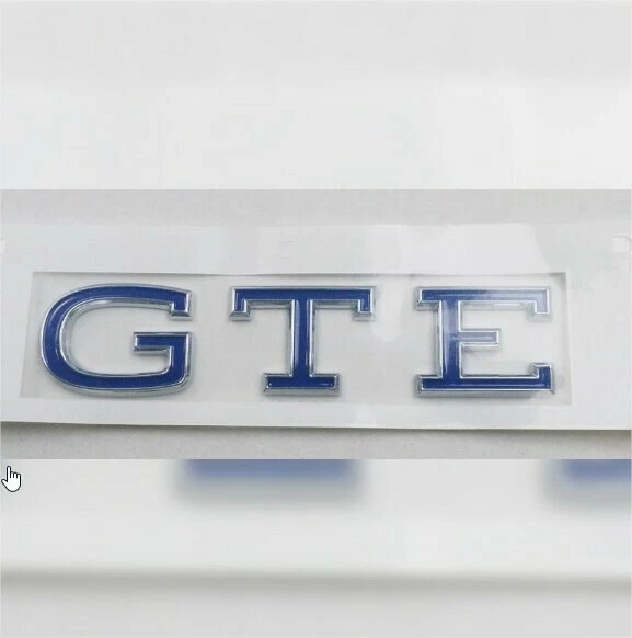 VW GOLF 8 GTE Schriftzug Heckklappe hinten Emblem Logo 5H0853687G AFL ...