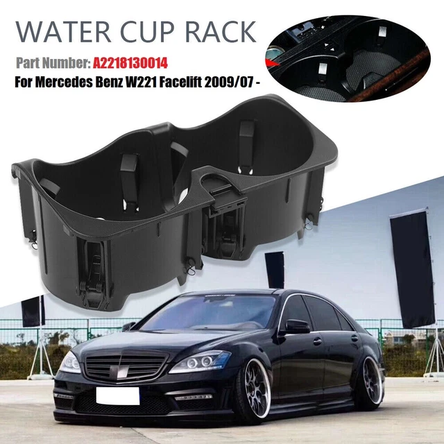 FOR MERCEDES-BENZ W221 S-Class Centre Console Drinks Cup Holder # ...