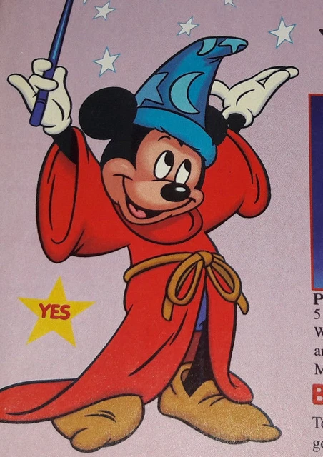 WIZARD MICKEY MOUSE Walt Disney Magazine & Guide For Grown-ups Winter ...