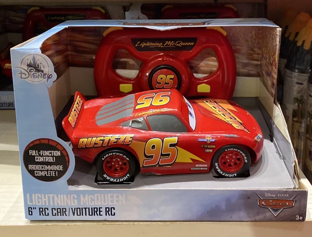 NEW DISNEY PIXAR Cars 3 LIGHTNING MCQUEEN Remote Control R/C Car 6" $24 ...