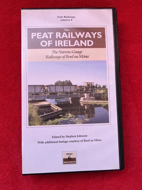 THE PEAT RAILWAYS Of Ireland VHS Tape Railway Train Video Bord Na Mona ...