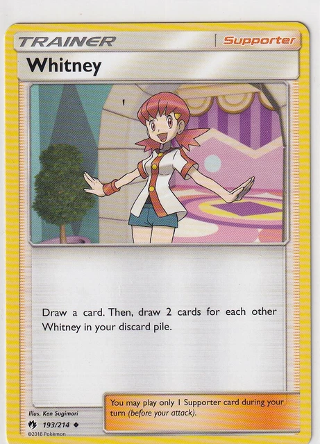 POKEMON CARTE ECHO Précision De Numéro 193/214 Whitney Anglais EUR 1,00 ...