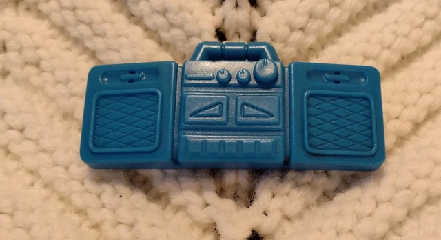 BARBIE BLUE BOOMBOX Radio Replacement Piece 1987 Parts Vintage $5.00 ...