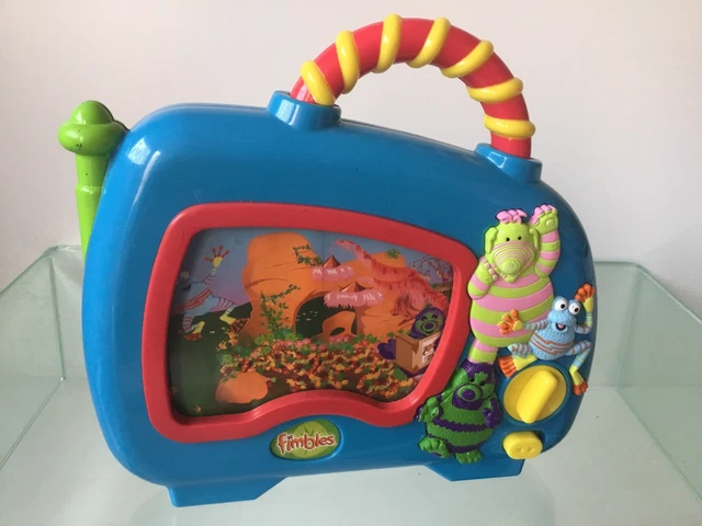 CBEEBIES FIMBLES WIND Up Musical Moving TV By Mattel 2003 Toy VGC £12. ...