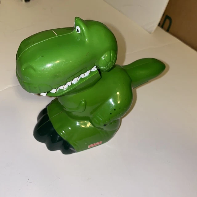 TOY STORY 3 Rex Talking Flashlight Kids Fun WORKS Fisher Price Disney ...