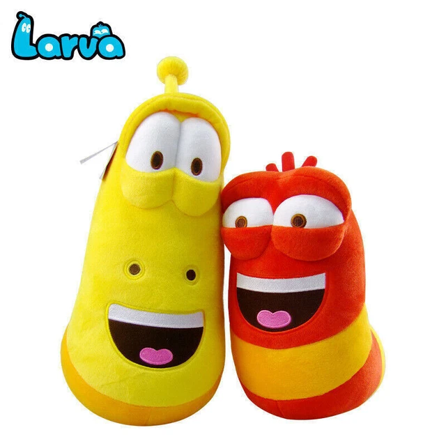 PLUSH TOYS ACTION Figures Soft Stuffed Dolls Kids Gift 9" 2PCS Larva ...