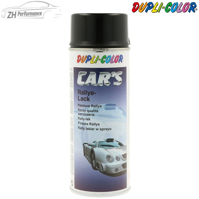 DUPLI COLOR CARS Rallye Lack Lackspray schwarz glänzend Acryl Spray 400ml EUR 8,95 - PicClick DE
