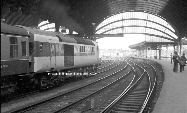 ORIGINAL RAILWAY NEGATIVE. HST prototype. York station. 1978. £4.49 - PicClick UK
