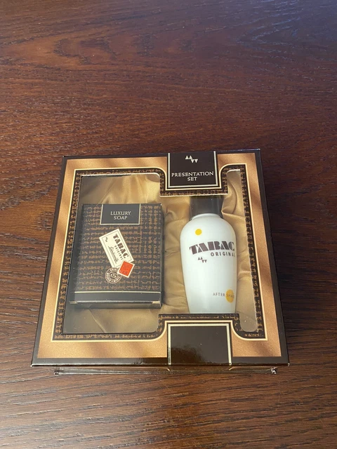 TABAC ORIGINAL, PRESENTATION Set, After Shave, Luxury Soap, Vintage ...